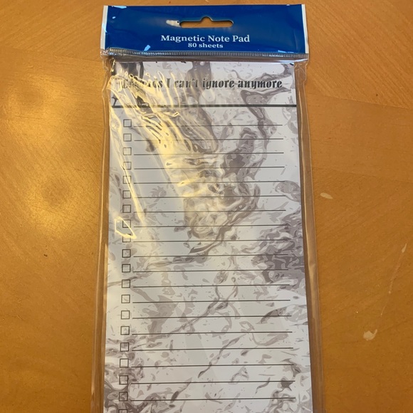 Office | Magnetic Note Pad 8 Sheets New | Poshmark
